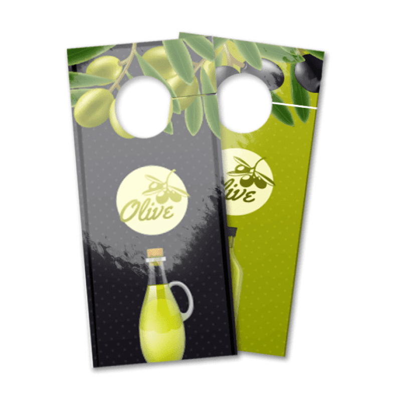 Custom Printed Door Hangers - 14pt - The Print Remedy