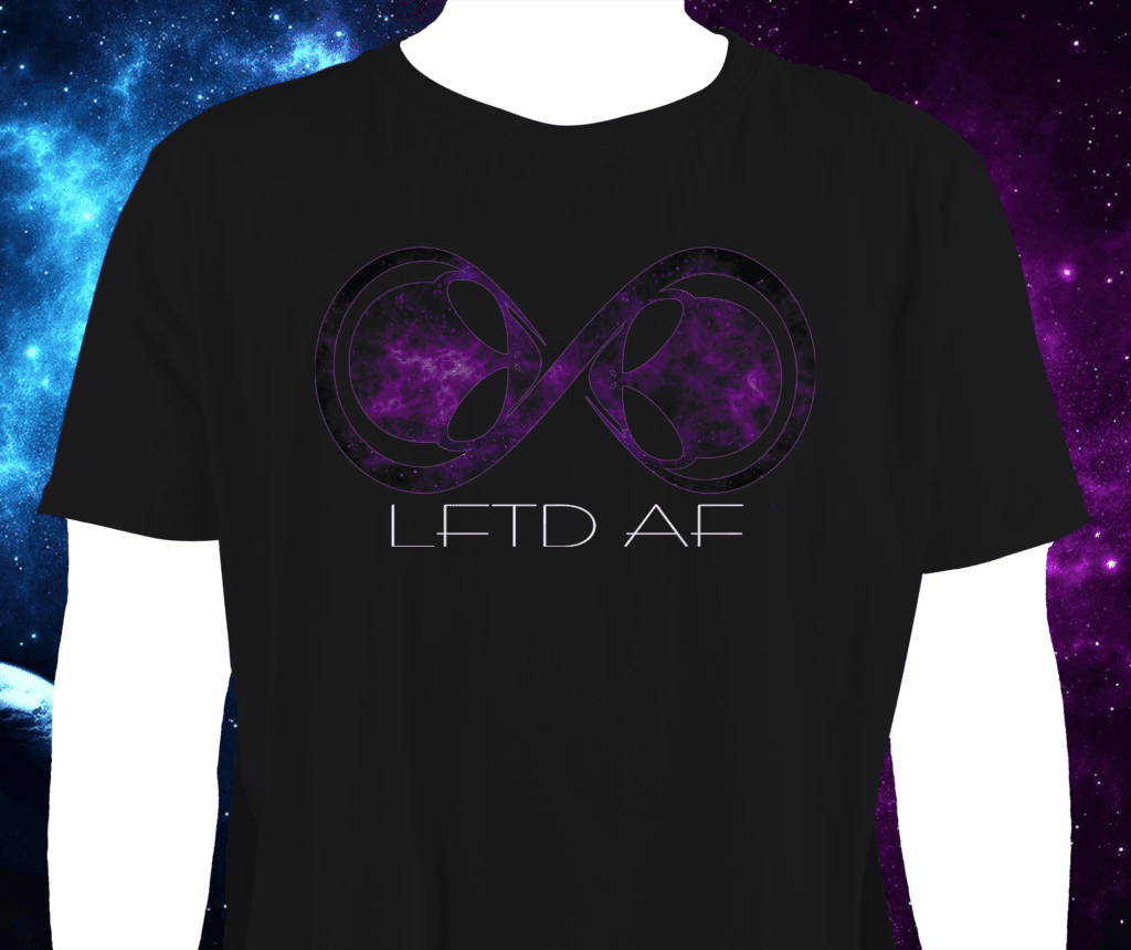 LFTD AF - Infinity Aliens "Purple Galaxy" - The Print Remedy